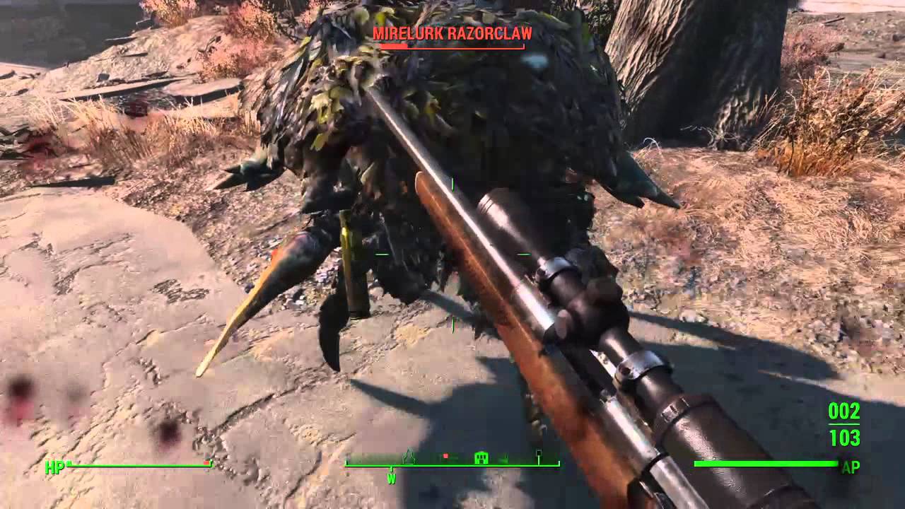 Fallout 4 pulse mine graphic bug - YouTube