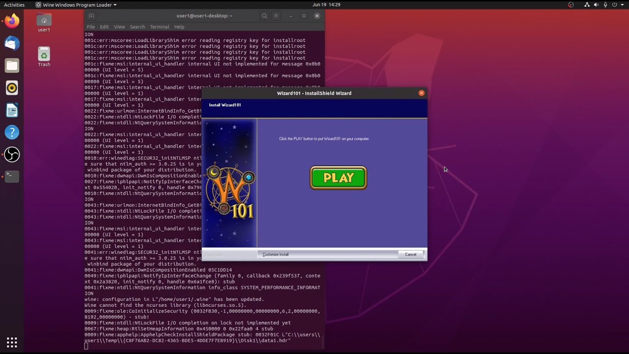 How to Install/Play Wizard101 on Ubuntu 20.04 LTS in 2020 - YouTube