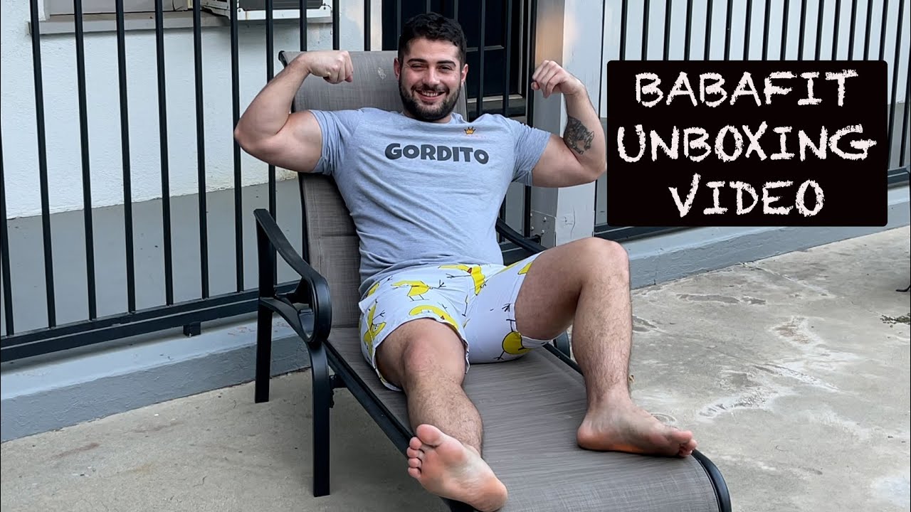 Unboxing My BabaFit Merch - Bruno Baba - YouTube