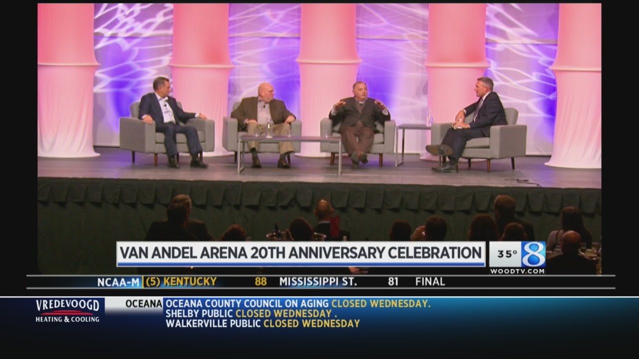Van Andel Arena celebrates 20th anniversary - YouTube