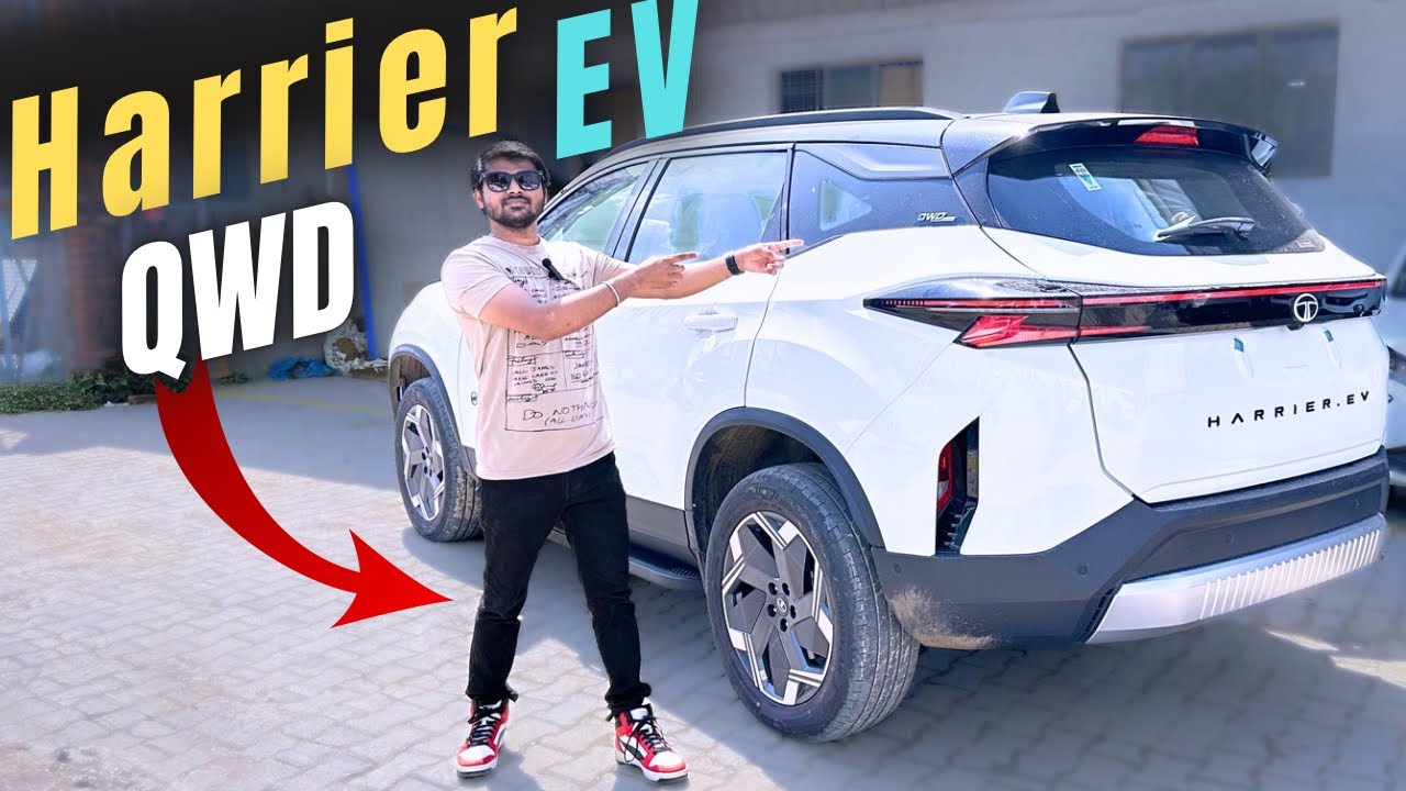 Finally! Tata Harrier Ev Empowered75 QWD is Here | Harrier EV 4X4 Top ...