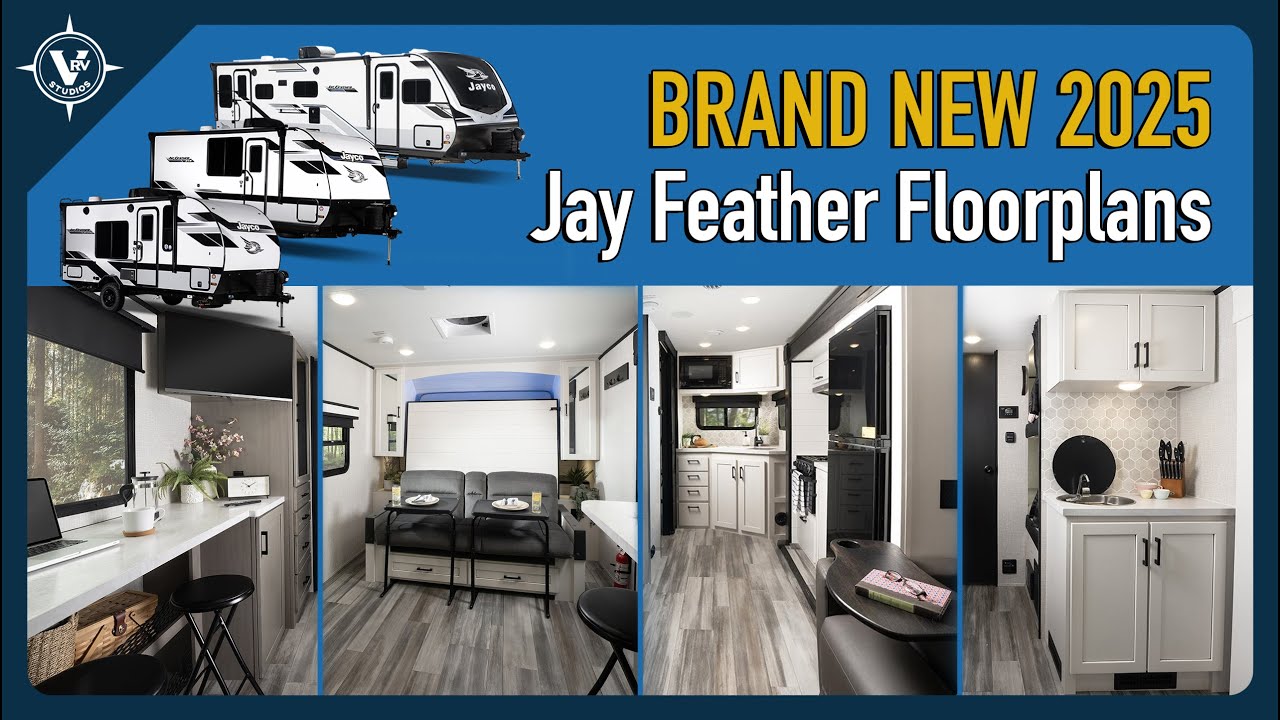 2025 Jayco Jay Feather Travel Trailers (Speed Walkthroughs) - YouTube