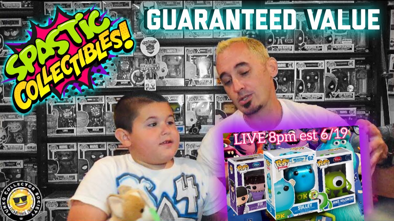 Spastic Collectibles $60 guaranteed value Funko Mystery box - YouTube