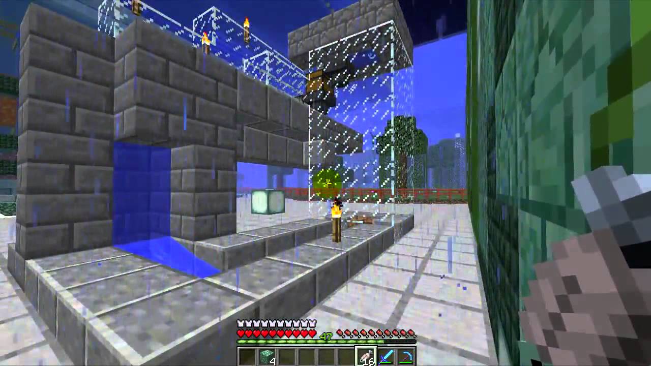 Item elevator with chest and dropper so the items don't disappear ...