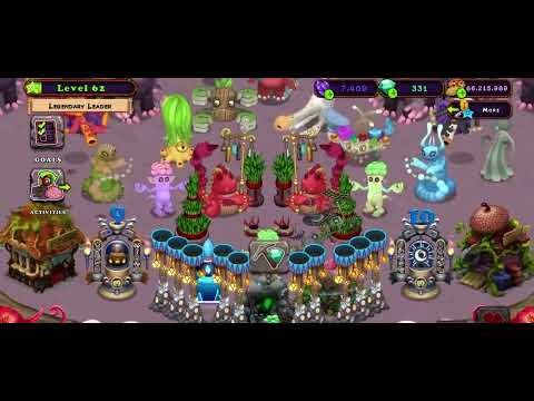 Getting rare fluoress on magical sanctum (my singing monsters) - YouTube