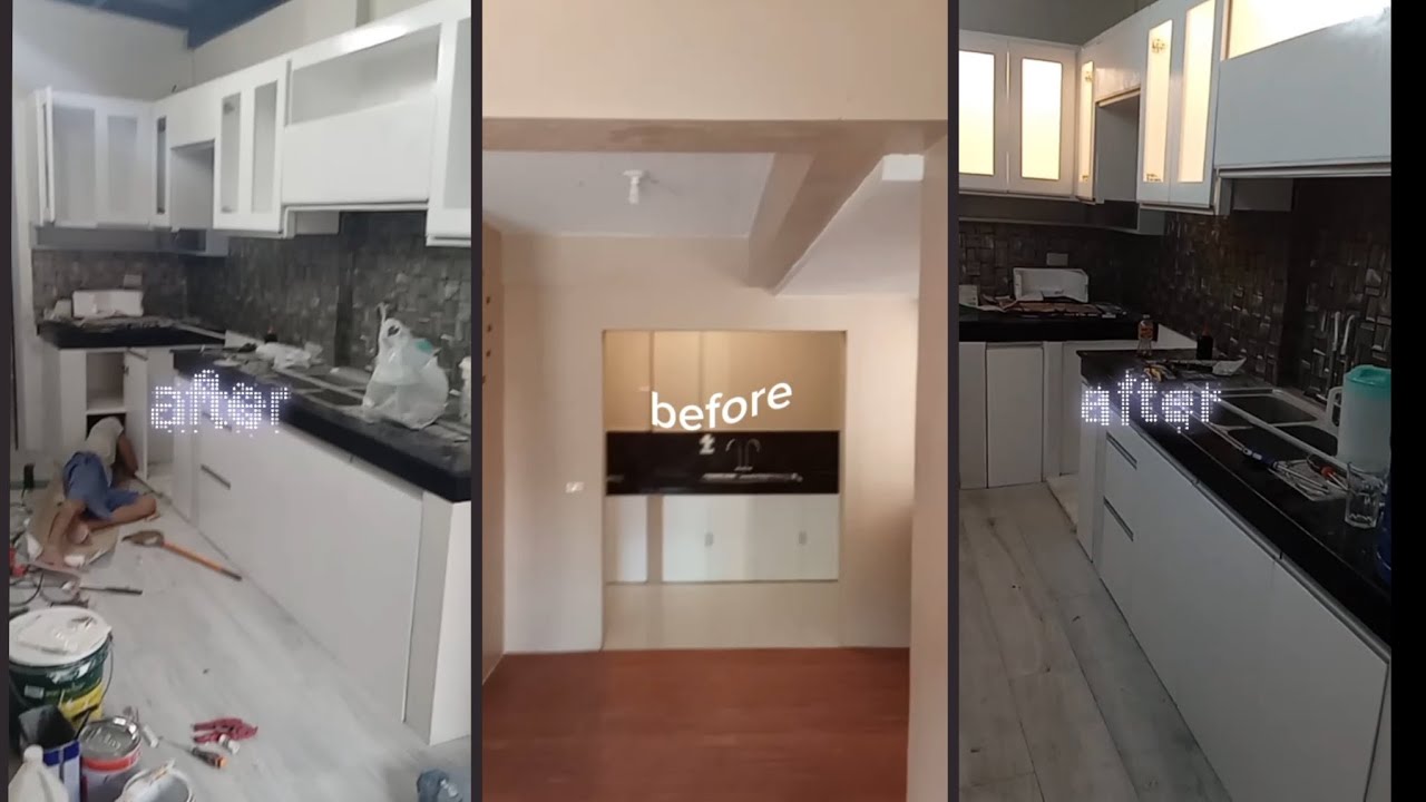 Kitchen House Rehab (Before And After) - YouTube