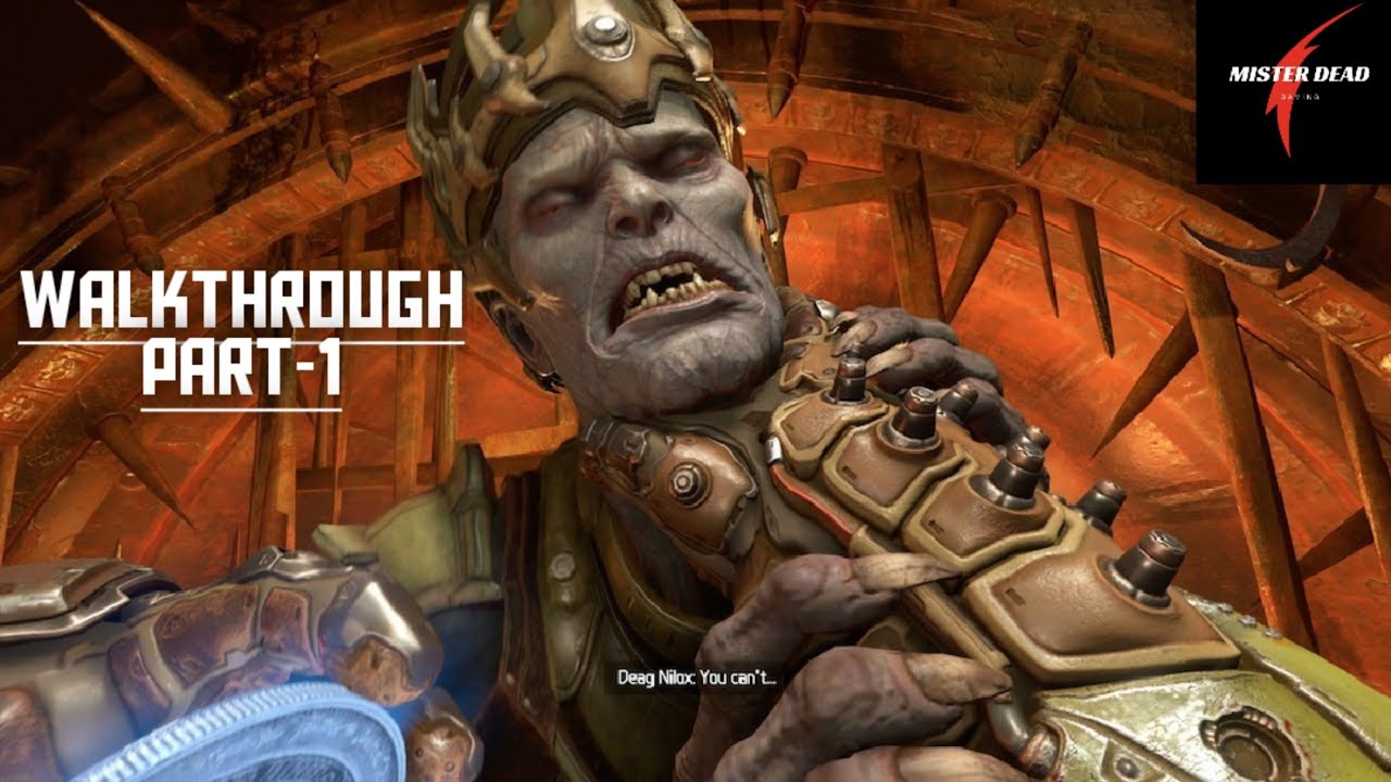 DOOM Eternal Walkthrough Part-1 Hell On Earth (All Weapons Unlocked ...