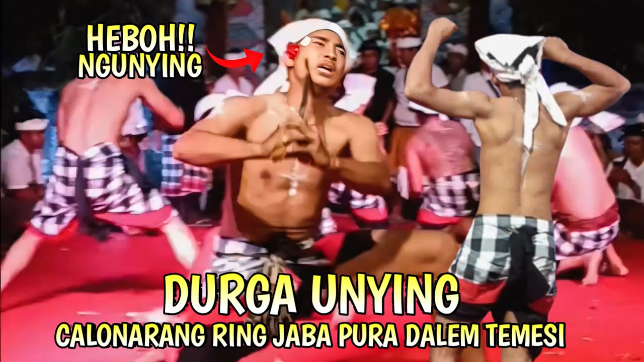 HEBOH!! Durga Unying Calonarang "EMPU BARANG" ring Jaba Pura Dalem Temesi - YouTube