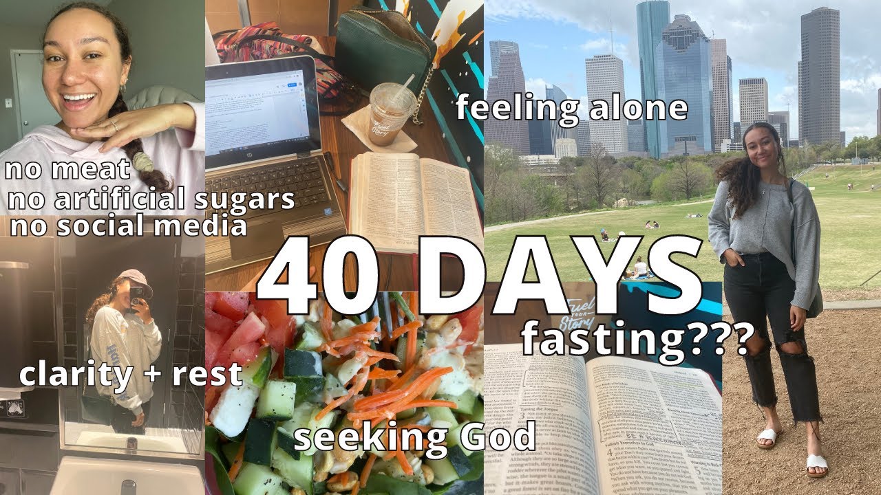 40 DAYS | social media fast, modified Daniel fast, my thoughts ...