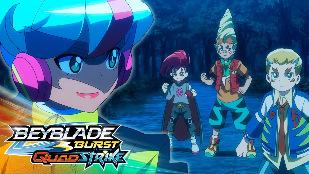Run, Quadra! | BEYBLADE BURST QUADSTRIKE EP3 | Official Clip - YouTube