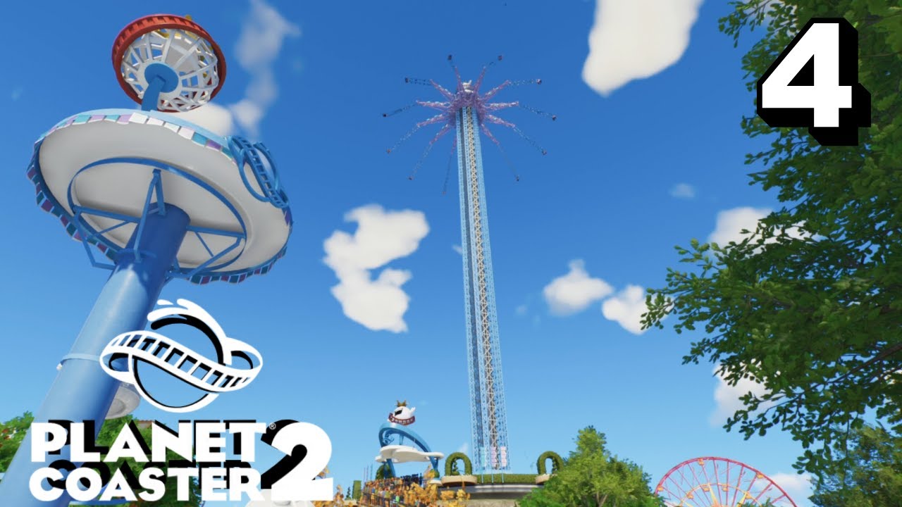 We Built The TALLEST RIDE EVER! | Planet Coaster 2 - Part 4 - YouTube