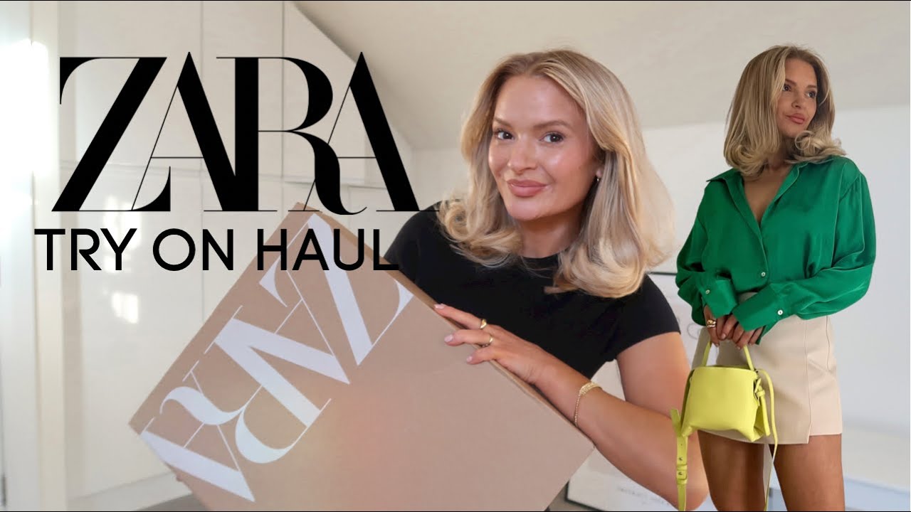 ZARA TRY ON HAUL - NEW IN - Edinburgh here we come - YouTube