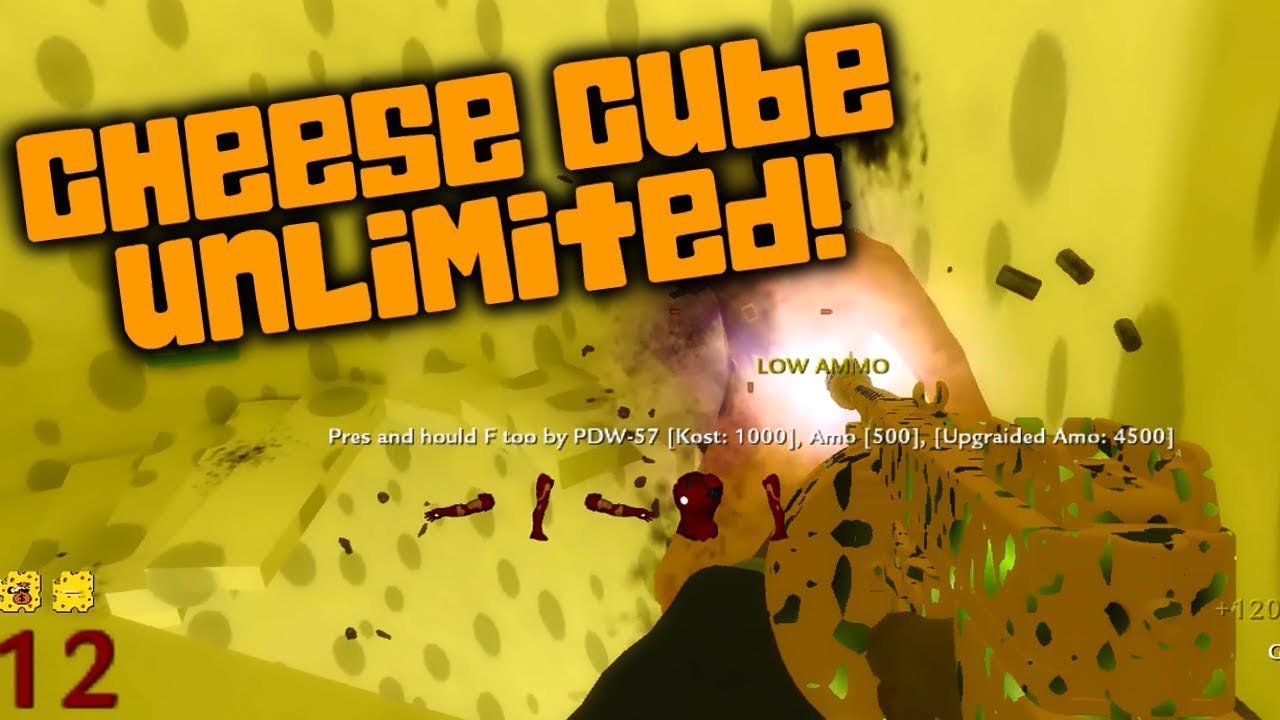 WAW pc custom zombies maps CHEESE CUBE UNLIMITED walkthrough - YouTube