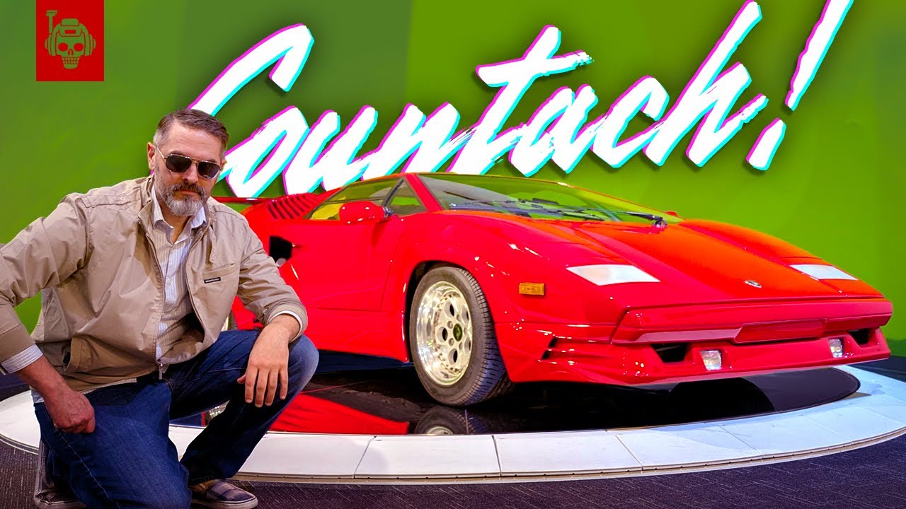 The History of the LAMBORGHINI COUNTACH: The COOLEST Car of the 1980's ...