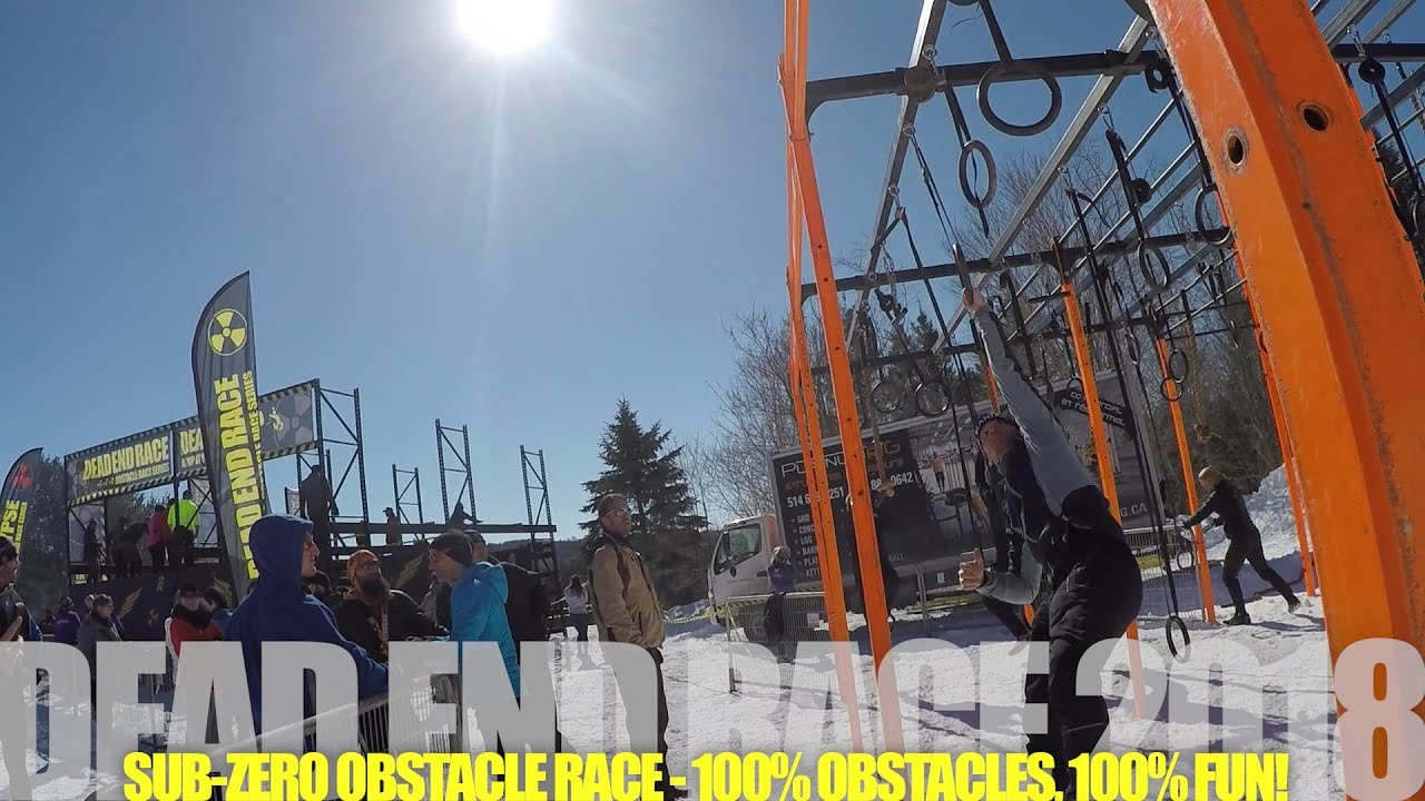 SUB ZERO OBSTACLE RACE: MARCH 17, 2018 - YouTube