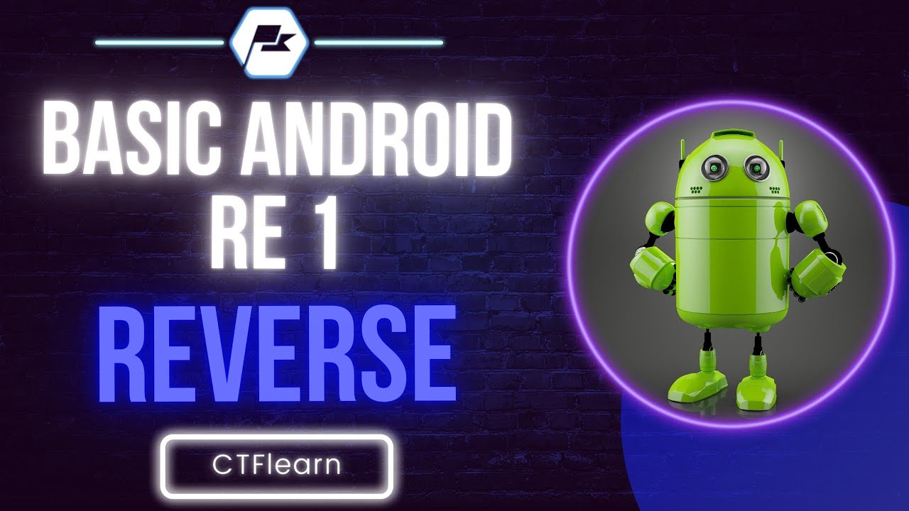CTFlearn: Basic Android RE 1 - YouTube