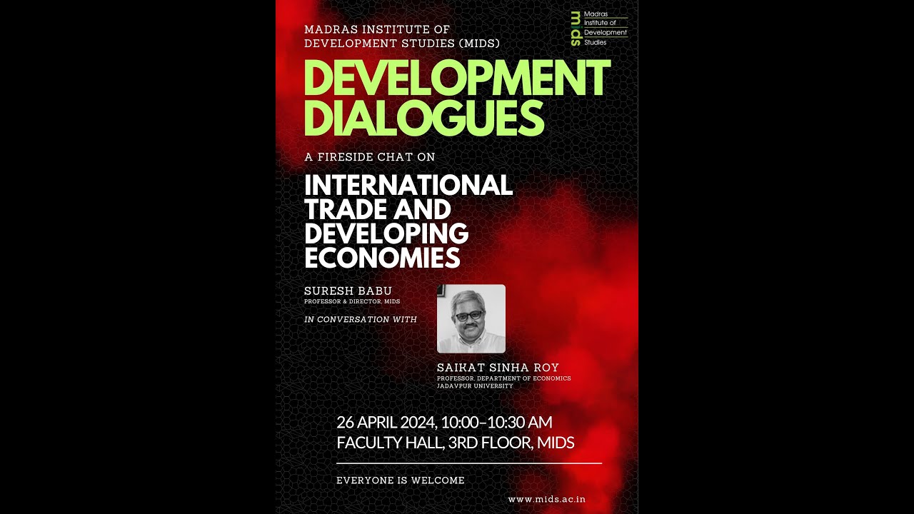Development Dialogues: International Trade and Developing Economies ...