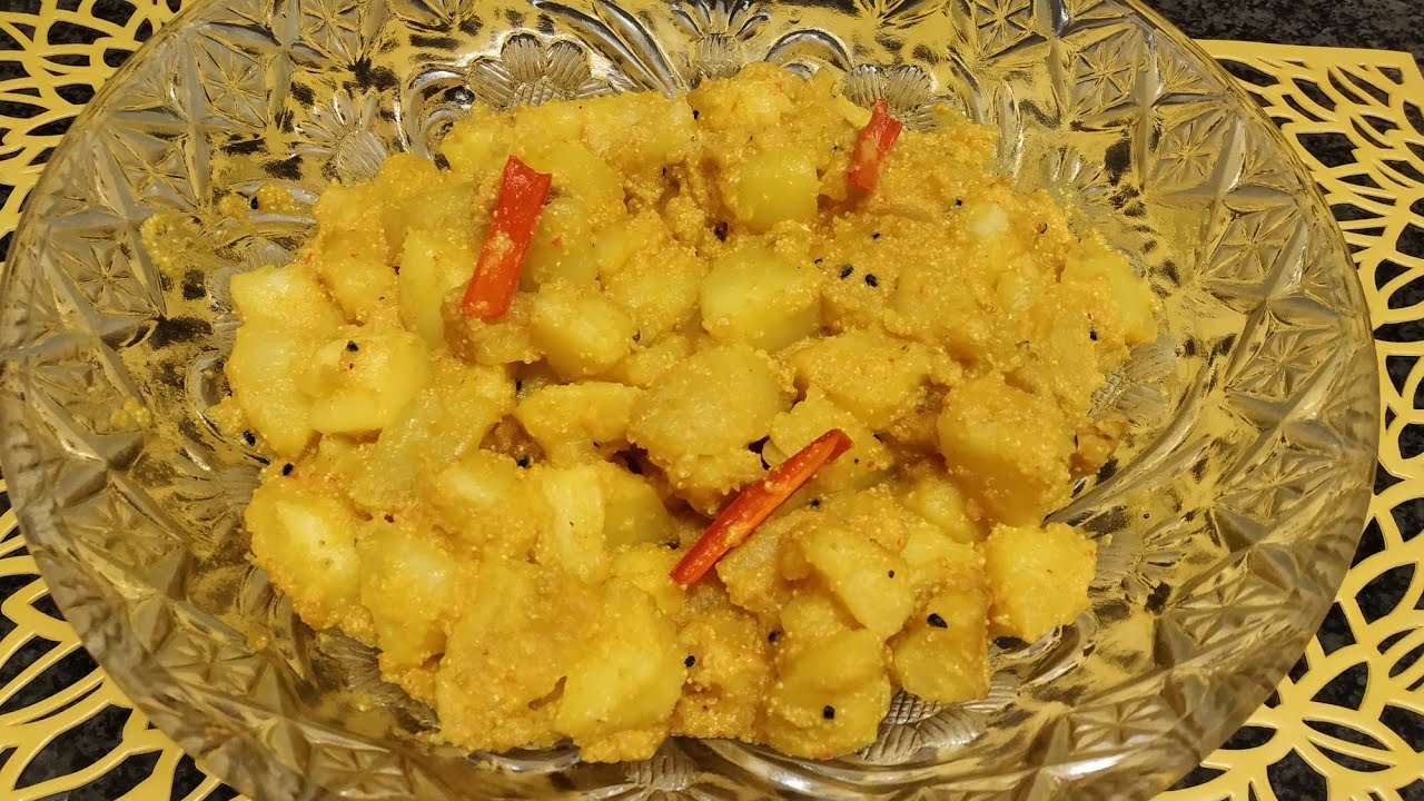 Aloo Posto - Bengali Recipe - Alu Posto - easy and simple vegetarian ...