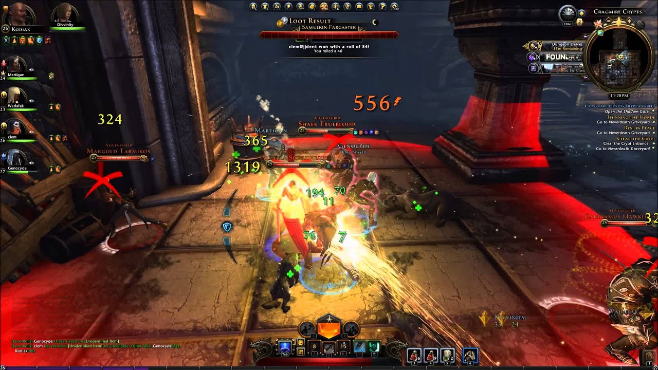 Neverwinter - Cragmire Crypt - Guardian Part 2 - YouTube