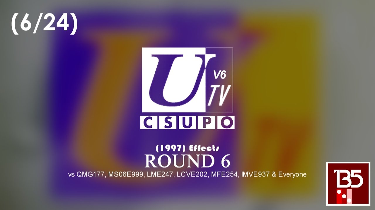 UTV Csupo V6 (1997) Effects R6 vs QMG177, MS06E999, LME247, LCVE202 ...