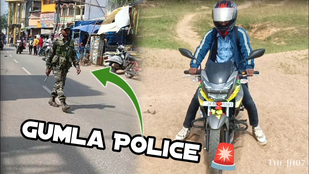 first Motovloging to Gumla @thejh07Rider170 Gumla Police 🚨 - YouTube