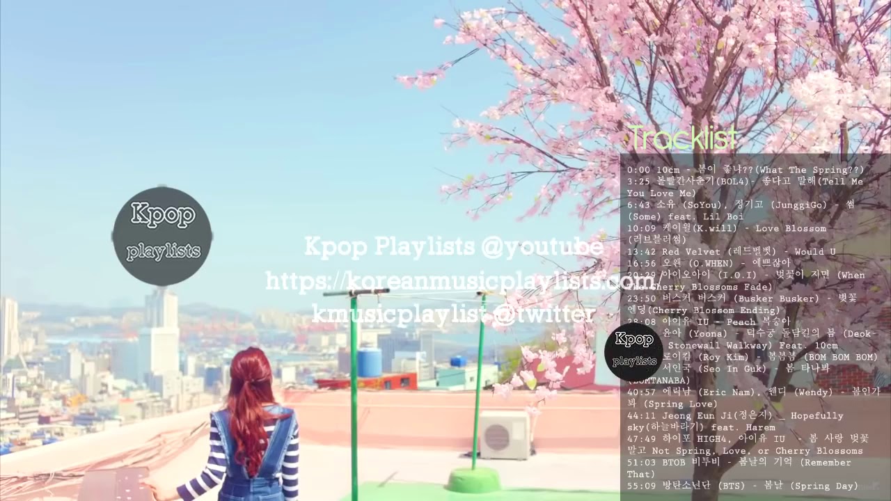 kpop spring playlist 🌸 봄 재생 목록 - YouTube