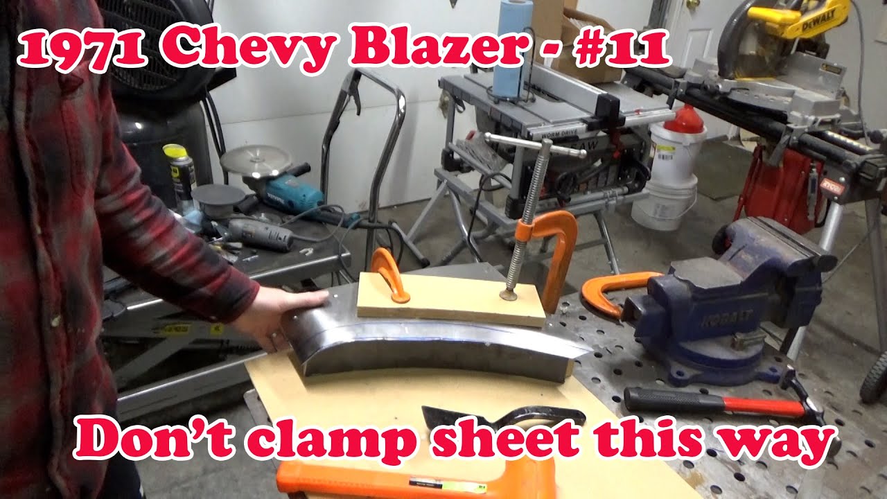 Create a sheet metal patch panel from scratch, don't clamp the sheet ...