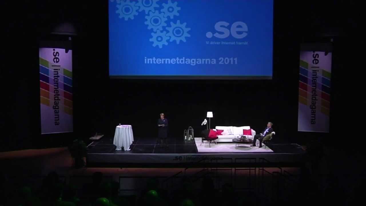 Anna-Karin Hatt, IT-minister - Keynote på Internetdagarna 2011 - YouTube