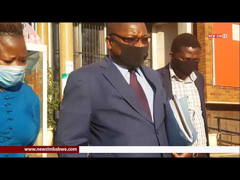 WATCH: Job Sikhala arrival at Rotten Row courts, Harare on Monday - YouTube