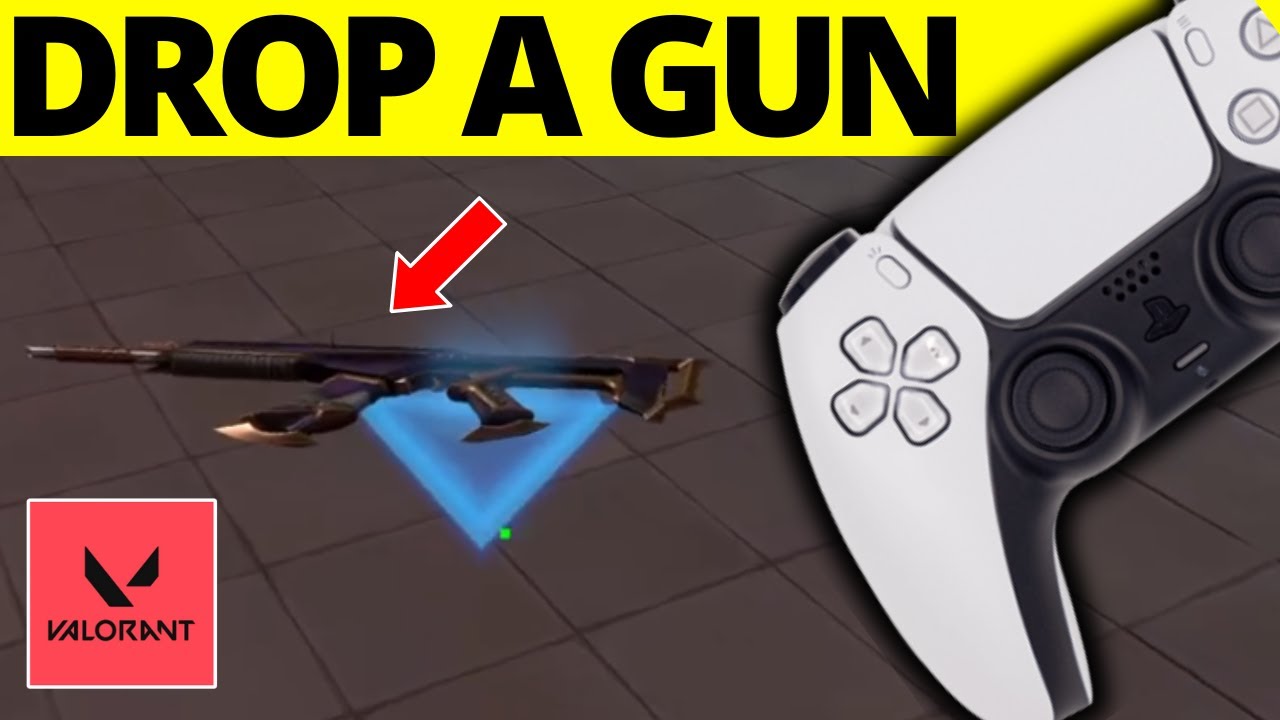 Valorant PS5 / XBOX: How To Drop a Gun - YouTube
