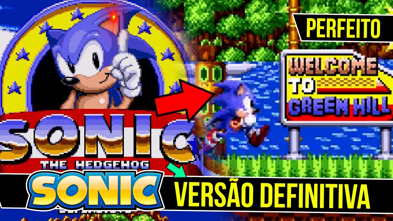 Versão definitiva do Sonic 1 foi LANÇADA - Sonic 1 Definitive Edition ...