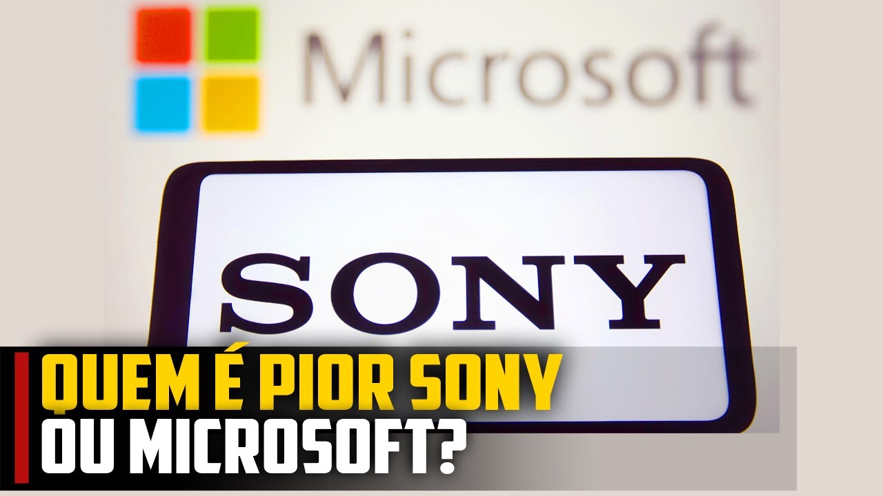 Quem É PIOR, SONY ou MICROSOFT? - YouTube