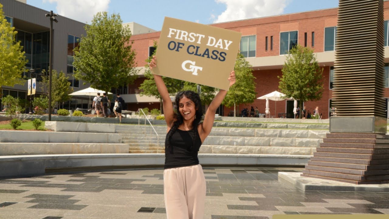 first day of classes | GEORGIA TECH - YouTube