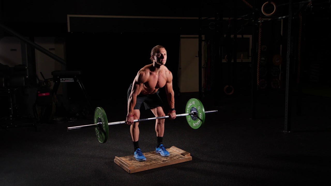 Deficit Segment Clean Deadlift - YouTube