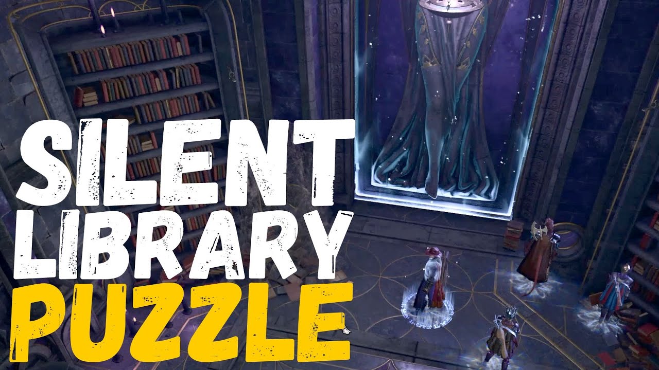 Baldur's Gate 3 Silent Library Puzzle | How to solve the Silent Library ...