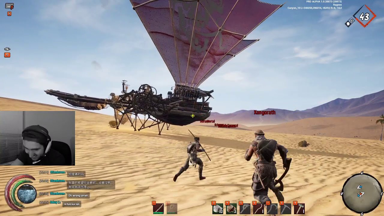 LAST OASIS - Tool Pod Sends Buffalo Walker FLYING - YouTube