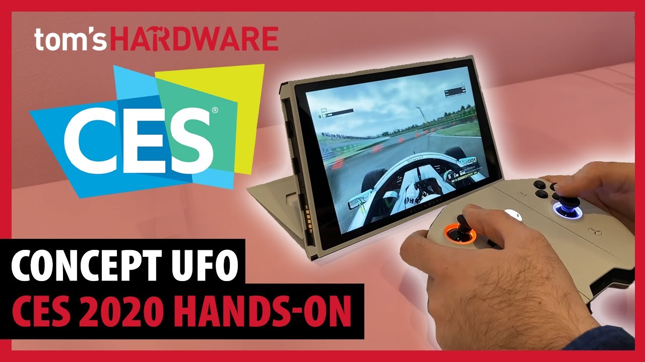 Hands-on with the Concept UFO | Tom's Hardware at CES 2020 - YouTube