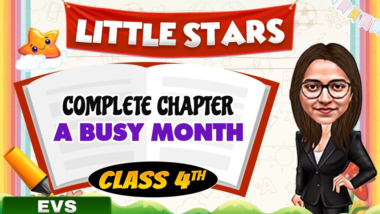 A Busy Month || Class 4th EVS 🔥|| Little Stars 😍 #pwkids #class4 #evs ...