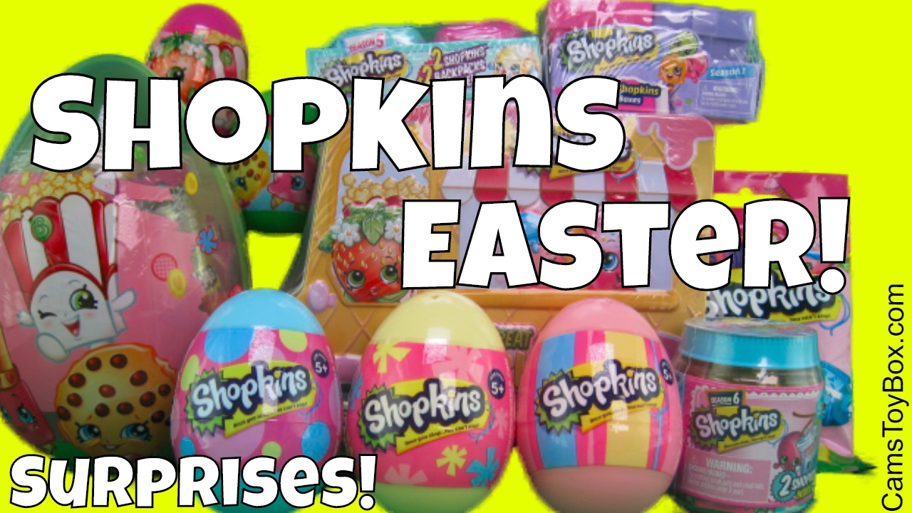 Shopkins Light Ups Surprises Easter Eggs Season 4 Jars 6 Gift Boxes 7 ...