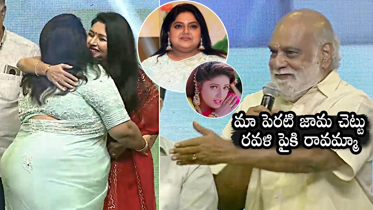 Director K Raghavendra Rao Funny Comments On Actress Ravali | Pelli ...