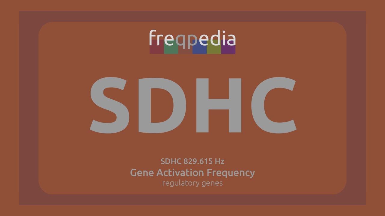 SDHC (cell energy) Gene Activation Frequency - YouTube