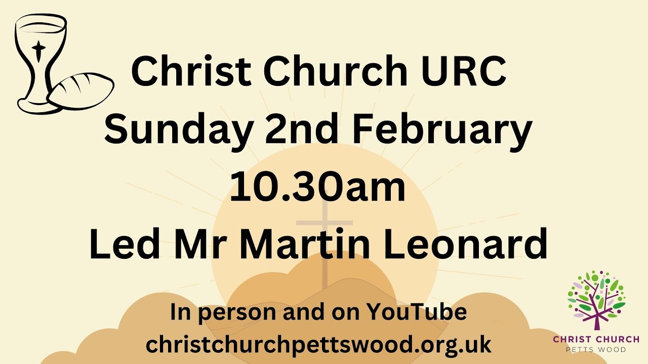 Morning Worship - Sunday 2nd February @10.30am - YouTube