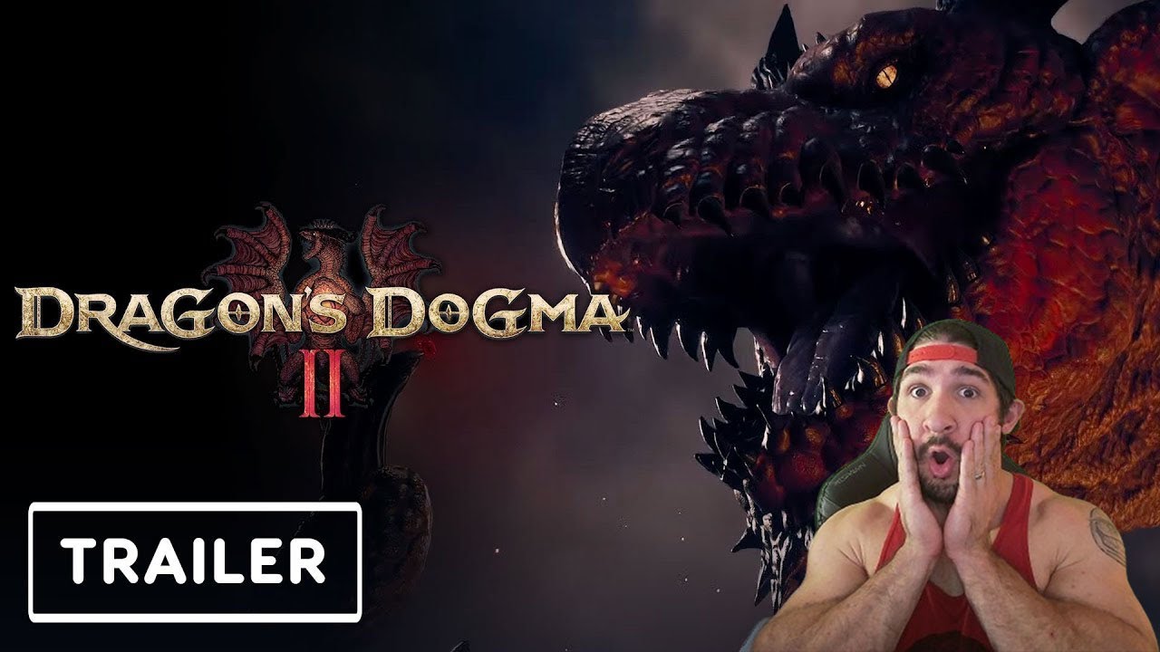 Ninja Reacts to Dragons Dogma 2 Drake and Dullahan Monster Reveal Gameplay - YouTube