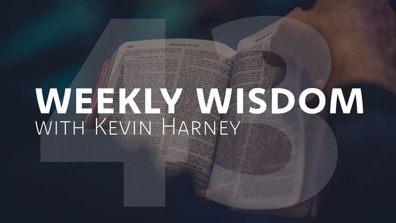 Weekly Wisdom: Watch your feet and heart - YouTube