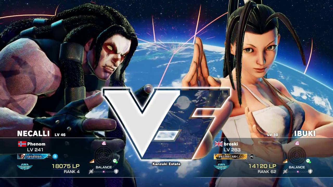 スト5 ノルウェーの強豪フェノムネカリ、世界のテッペンへ！[SF5 - Phenom(Necali) World Rank 1] - YouTube