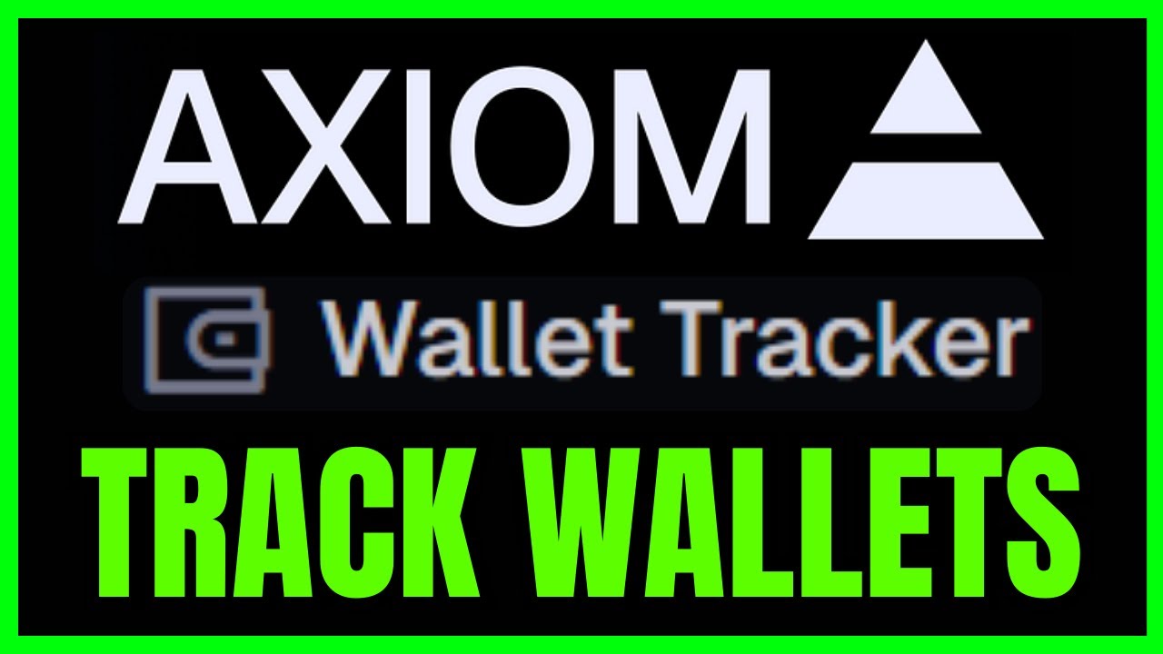 How To TRACK WALLETS On Axiom Pro Trade (QUICK & EASY) 2025 - YouTube