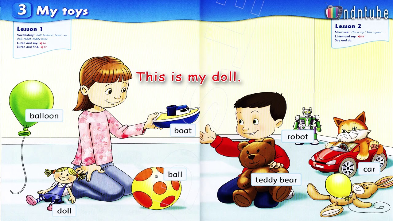FIRST FRIENDS 1--UNIT 3 --MY TOYS--LESSON 2 - YouTube