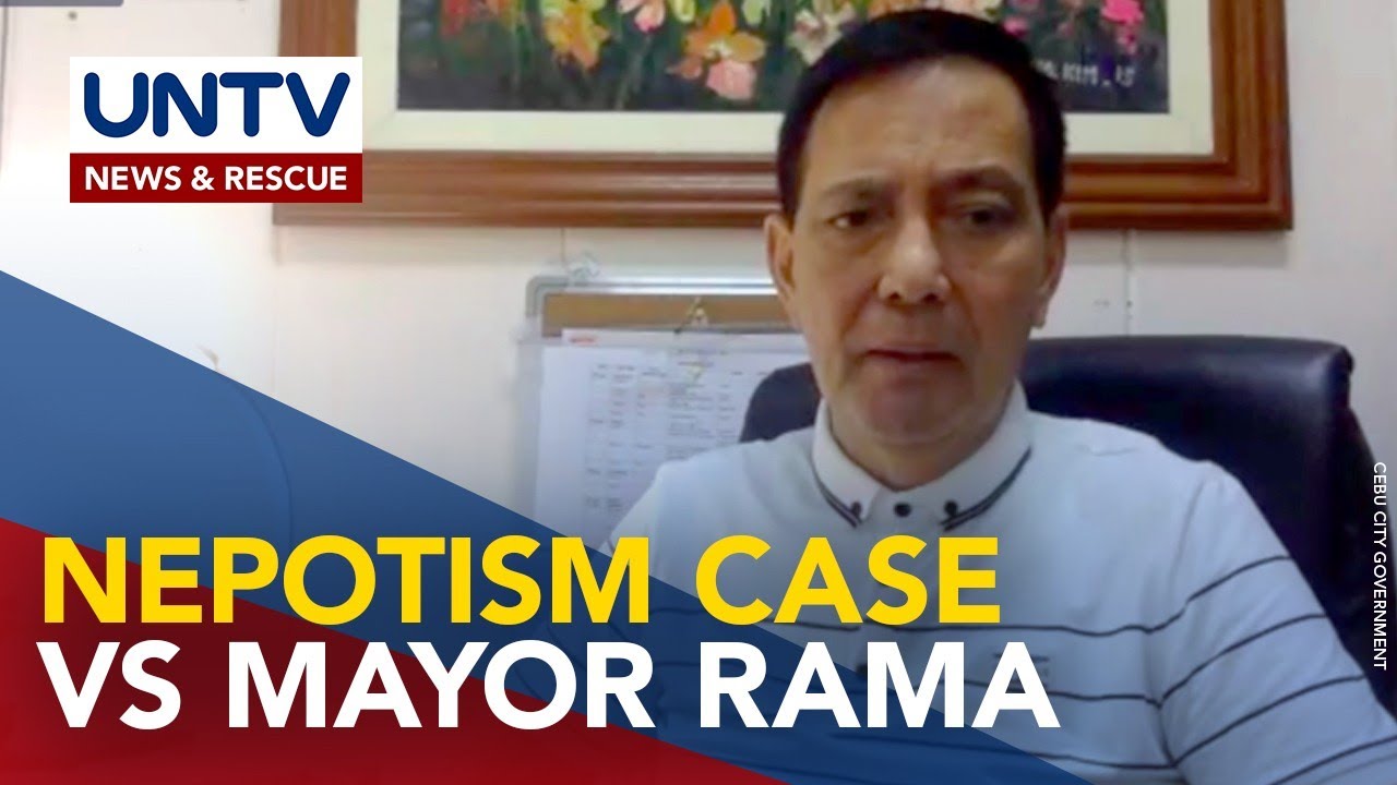 Kasong nepotismo vs Mayor Rama, inaasikaso na ng mga abogado ng Cebu ...
