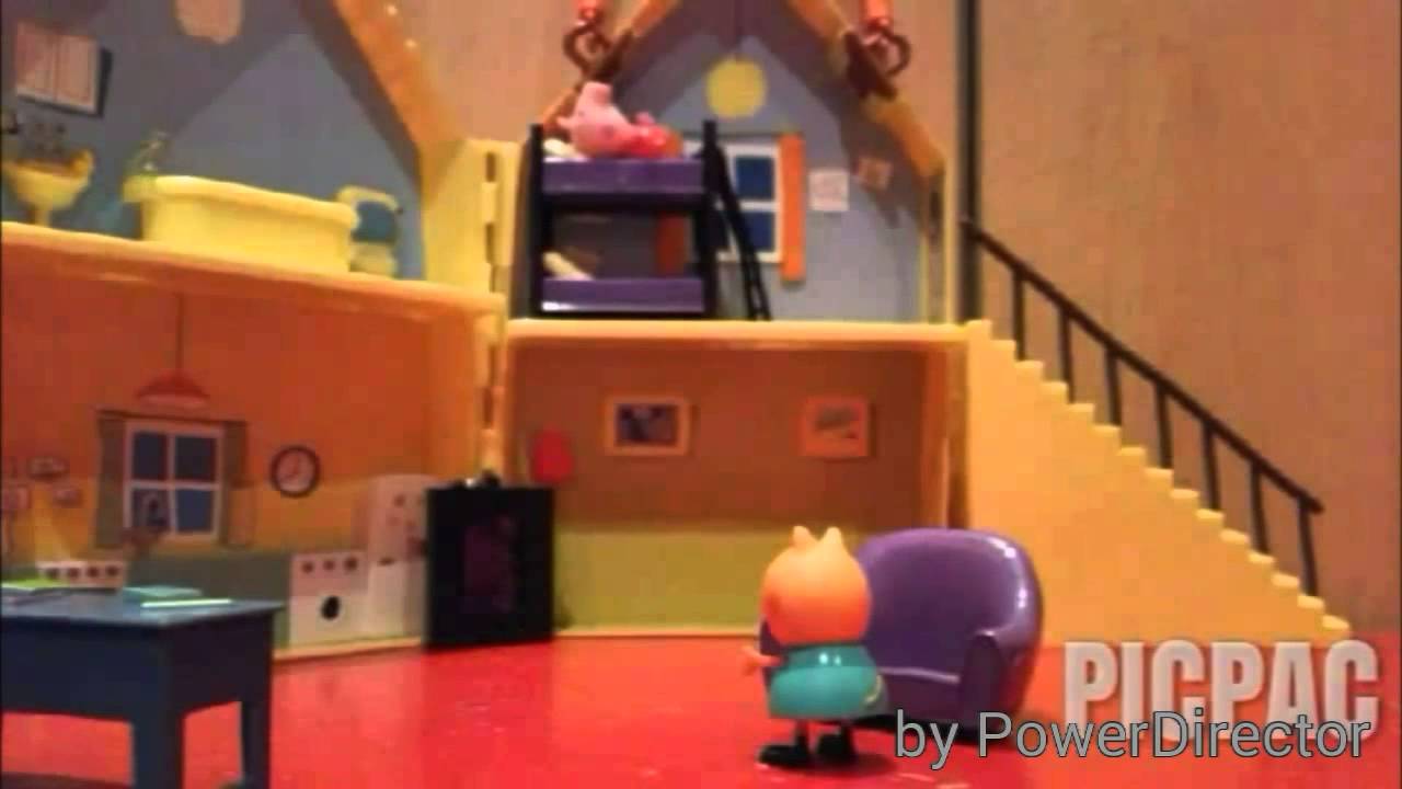 Peppa pig playhouse: Strong wind! - YouTube