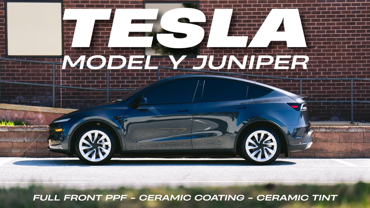 Tesla Model Y Juniper Ultimate Armor Package (PPF + Ceramic Coating ...
